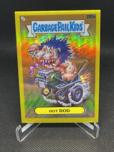 Hot ROD [Yellow Refractor] #205a Prices | 2022 Garbage Pail Kids Chrome ...