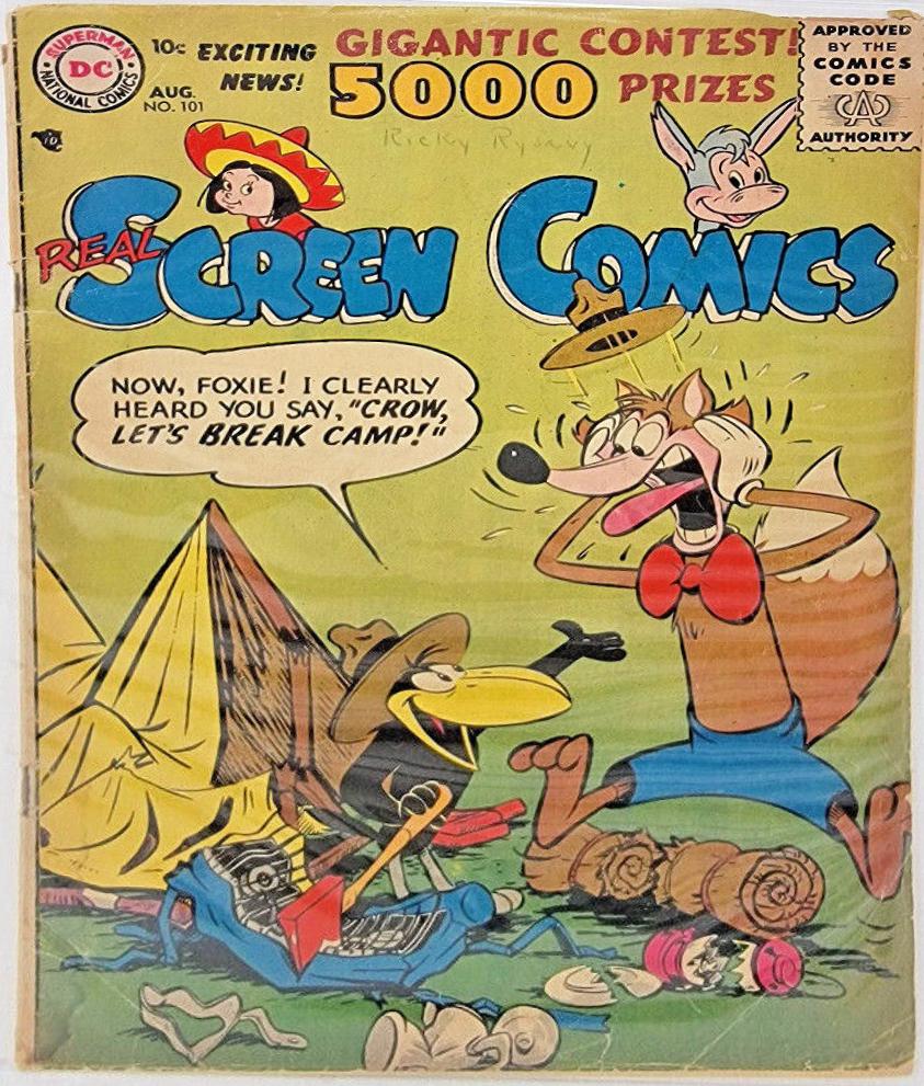 Real Screen Comics #101 (1956) Prices | Real Screen Comics Series