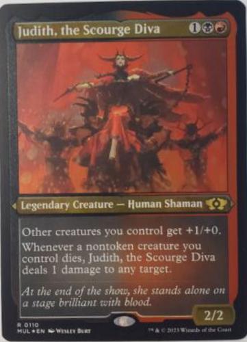 Judith, the Scourge Diva [Foil Etched] #110 Prices | Magic Multiverse ...