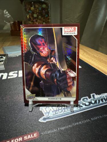 Hawkeye [Red Prism] #18 Prices | Marvel 2023 Upper Deck Platinum ...