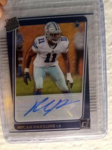 Micah Parsons [Autograph] #95 Prices [Rookie] | 2021 Panini Clearly ...