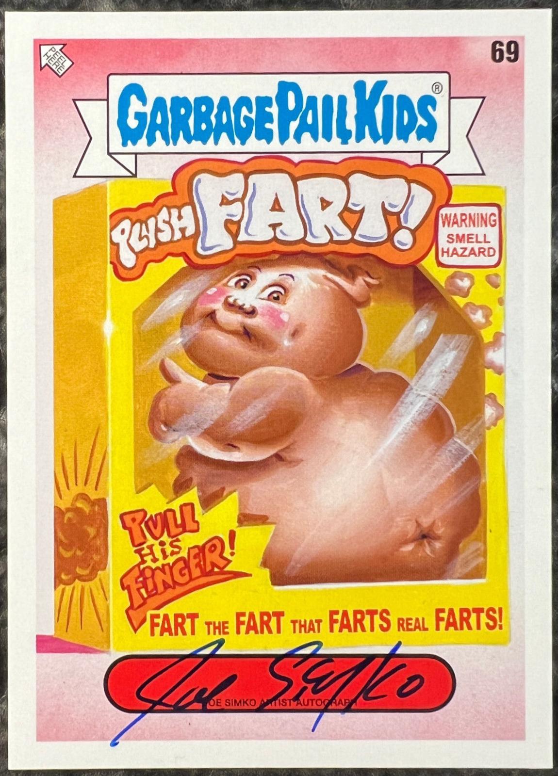 Paul My Finger [Foilfractor Autograph] #69a Prices | Garbage Pail Kids ...