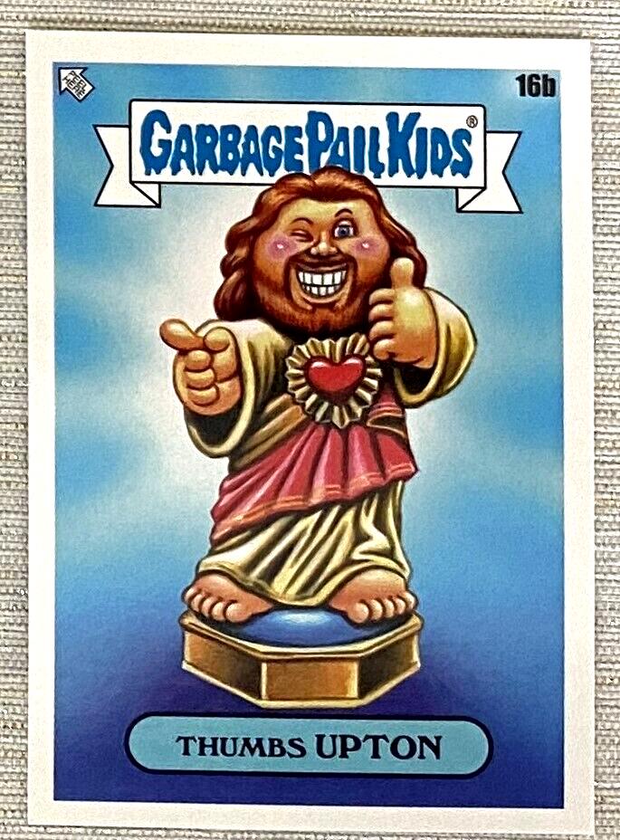 Thumbs UPTON #16b Prices | Garbage Pail Kids X View Askew | Garbage Pail Cards