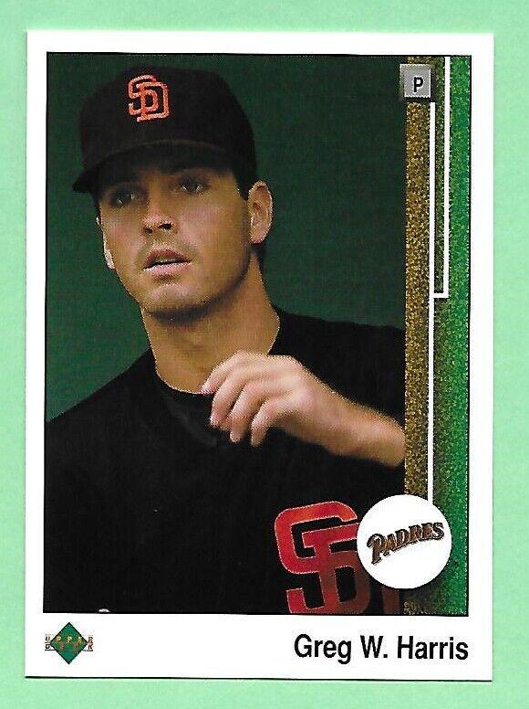 Greg W. Harris #724 Prices [Rookie] | 1989 Upper Deck | Baseball Cards
