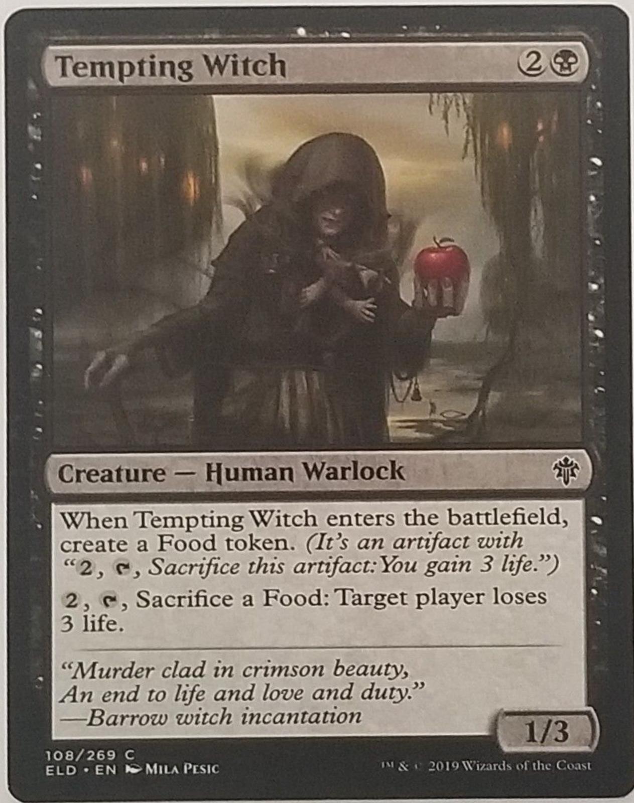 Tempting Witch #108 Prices | Magic Throne of Eldraine | Magic Cards