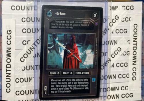 Kir Kanos Prices | Star Wars CCG Reflections II | Star Wars Cards