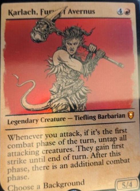 Karlach Fury Of Avernus [showcase] 400 Prices Magic Commander