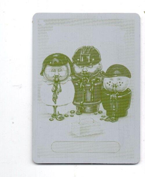 Un-Picked Parson [Printing Plate] #99a Prices | Garbage Pail Kids at ...