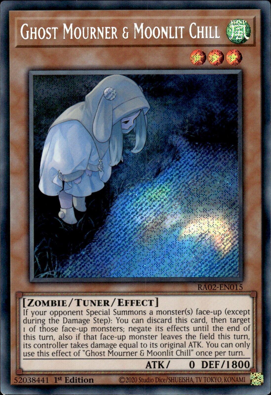 Ghost Mourner & Moonlit Chill [Secret Rare] RA02-EN015 Prices | YuGiOh ...