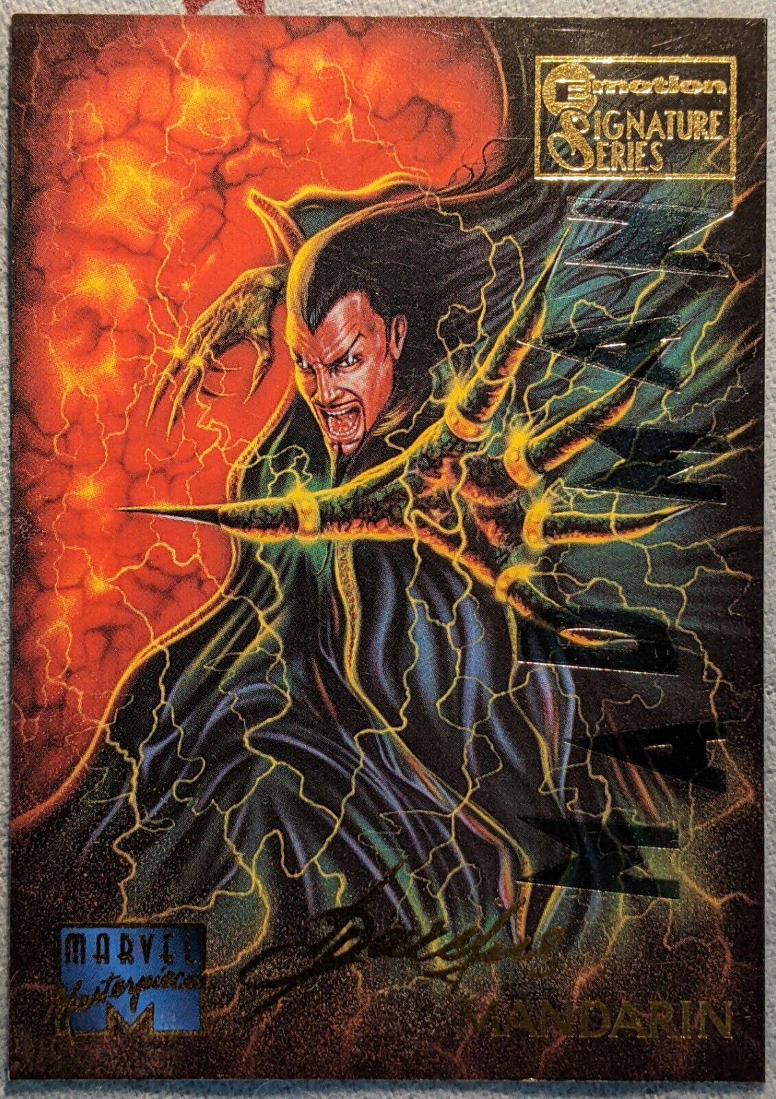 Mandarin [Emotion Signature] #66 Prices | Marvel 1995 Masterpieces ...