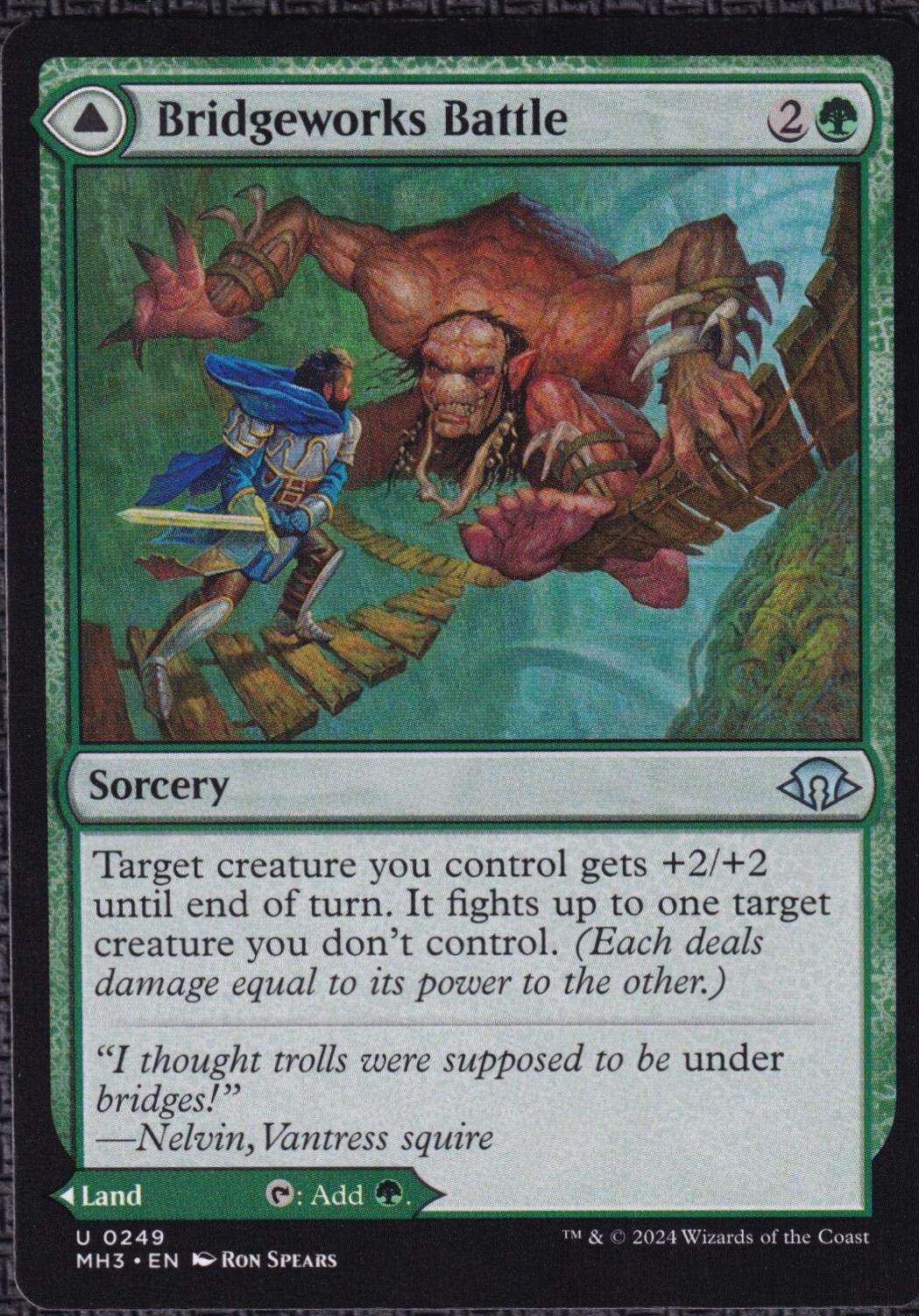 Bridgeworks Battle // Tanglespan Bridgeworks #249 Prices | Magic Modern ...