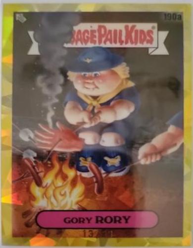 Gory RORY [Gold] #190a Prices | Garbage Pail Kids 2022 Sapphire | GPK Cards
