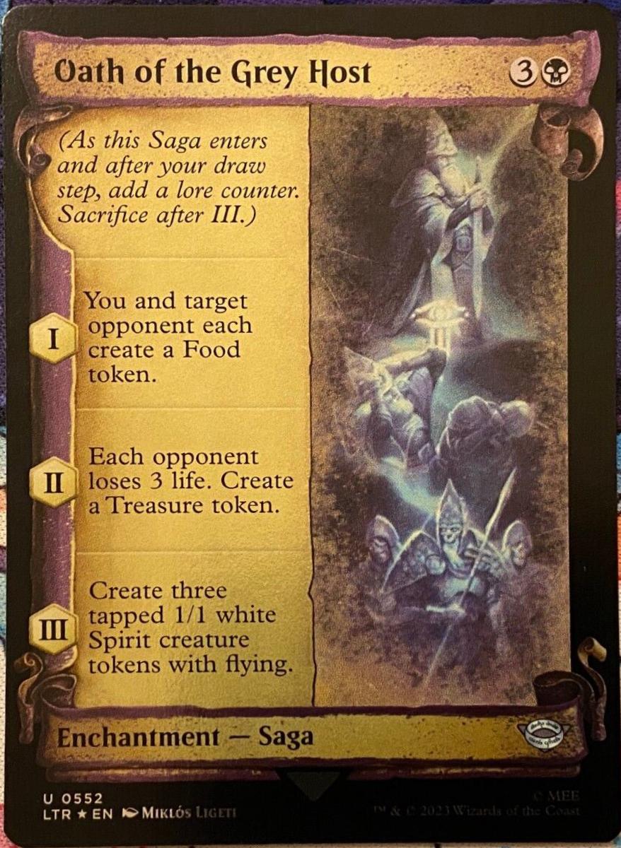Oath of the Grey Host #552 Prices | Magic Lord of the Rings | Magic Cards