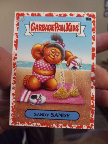 Sandy SANDY [Red] #16a Prices | Garbage Pail Kids Go on Vacation | GPK ...