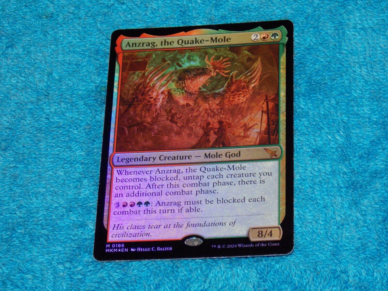 Anzrag, the Quake-Mole [Foil] #186 Prices | Magic Murders at Karlov ...