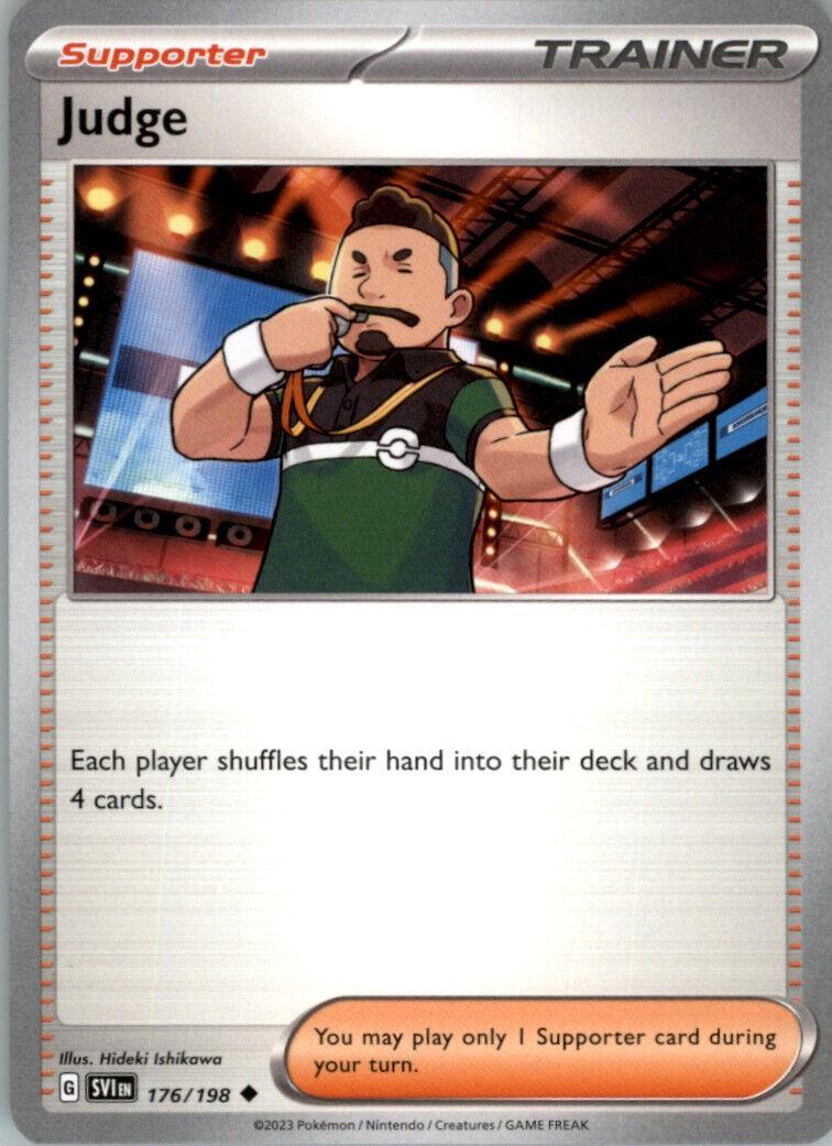 Judge #176 Prices | Pokemon Scarlet & Violet | Pokemon Cards
