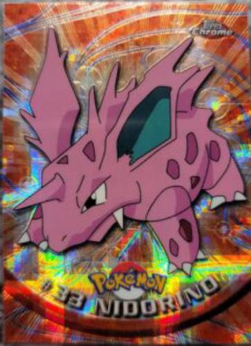 Nidorino [Tekno] #33 Prices | Pokemon 2000 Topps Chrome | Pokemon Cards