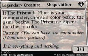 The Prismatic Piper #1 Prices | Magic Commander Masters | Magic Cards