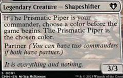 The Prismatic Piper #1 Prices | Magic Commander Masters | Magic Cards