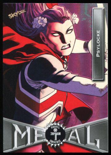 Psylocke #52 Prices | Marvel 2021 X-Men Metal Universe | Marvel Cards