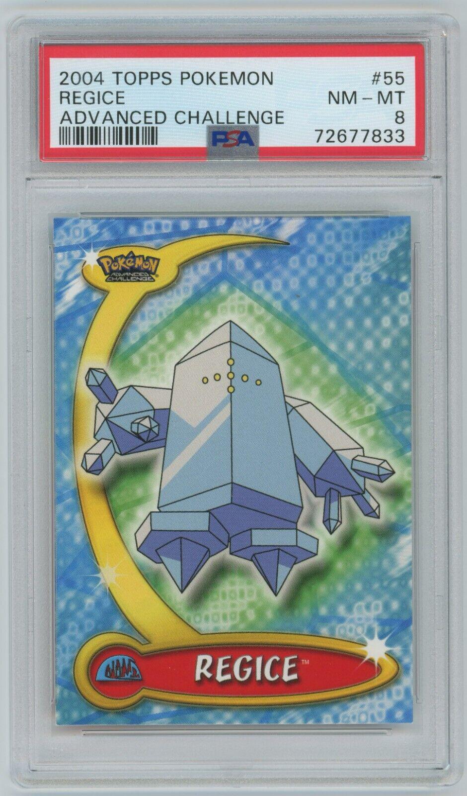 Regice #55 Prices | Pokemon 2004 Topps Advanced Challenge | Pokemon Cards