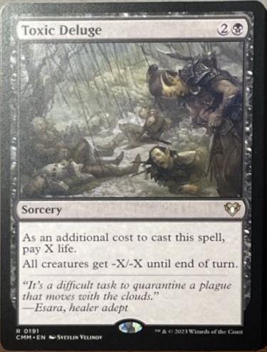 Toxic Deluge #523 Prices | Magic Commander Masters | Magic Cards