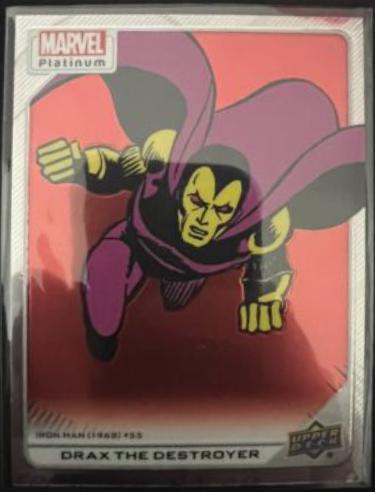 Drax The Destroyer #142 Prices | Marvel 2023 Upper Deck Platinum | Marvel Cards