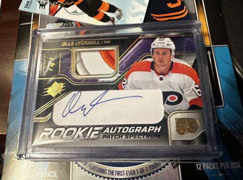 Olle Lycksell [Patch Spectrum] #OL Prices | 2022 SPx Rookie Autographs ...