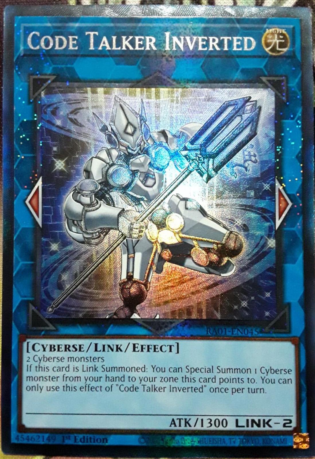 Code Talker Inverted [Collector's Rare] RA01-EN045 Prices | YuGiOh 25th ...