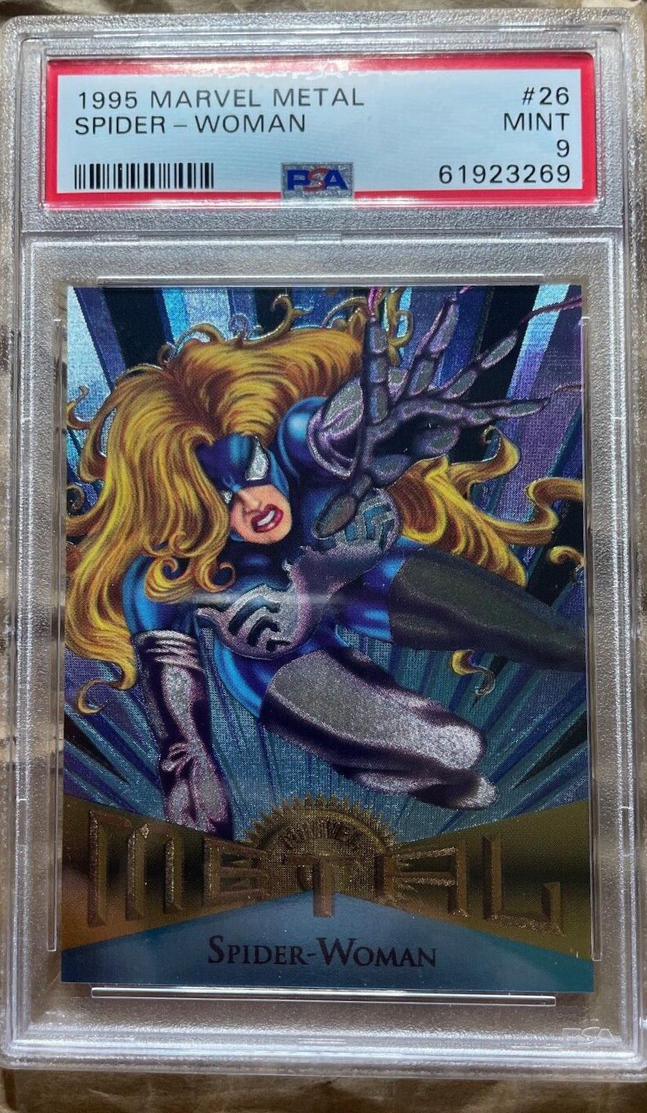 Spider-Woman #26 Prices | Marvel 1995 Metal | Marvel Cards