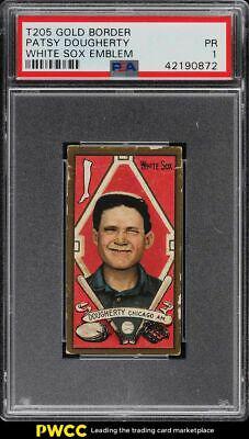 Patsy Dougherty [White Sox Emblem] Prices | 1911 T205 Gold Border ...