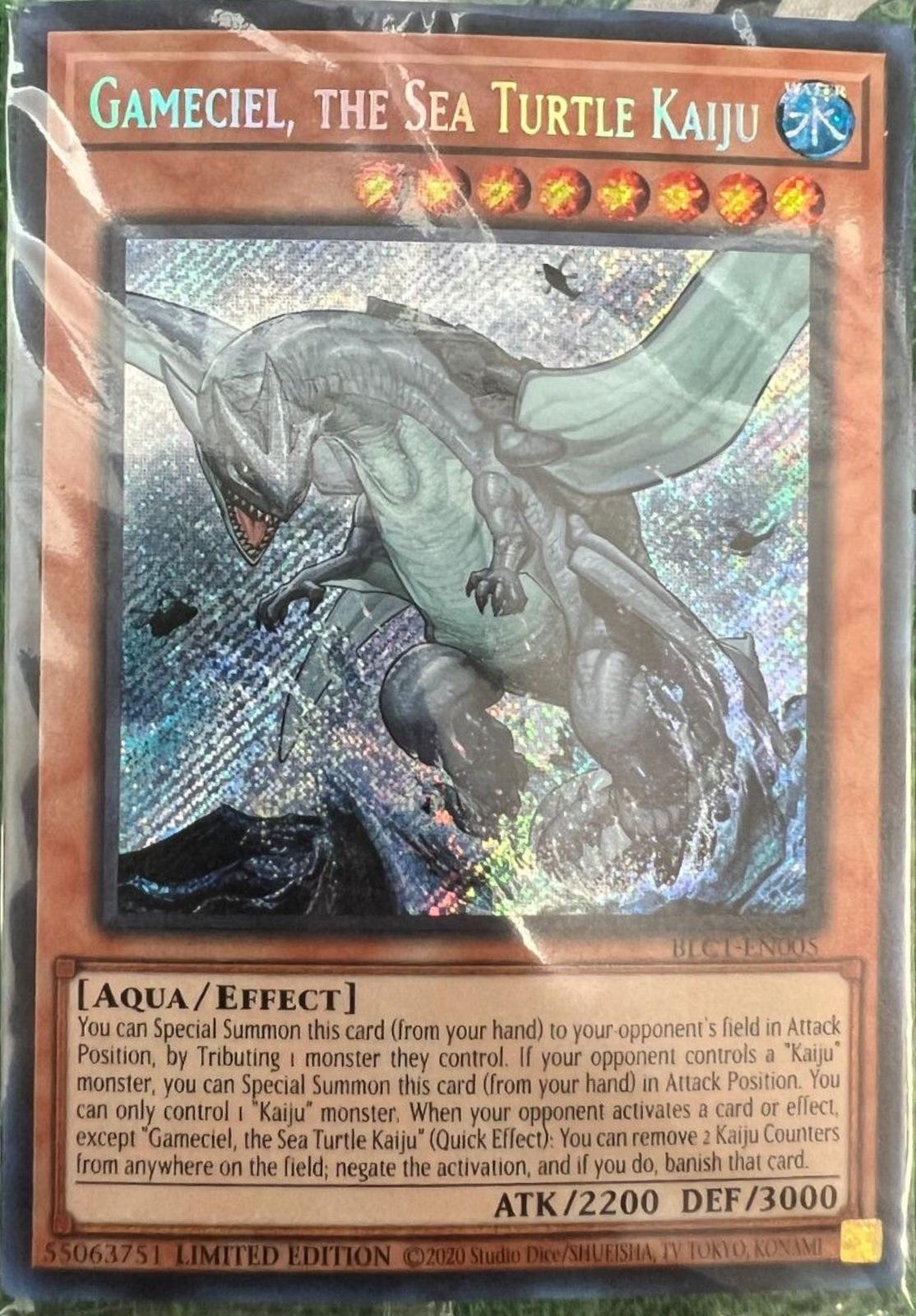 Gameciel, the Sea Turtle Kaiju BLC1-EN005 Prices | YuGiOh Battles of ...