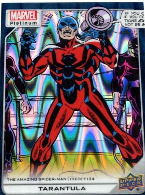 Tarantula [Teal Wave] #130 Prices | Marvel 2023 Upper Deck Platinum ...