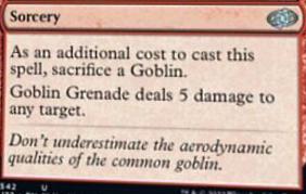 Goblin Grenade #542 Prices | Magic Jumpstart 2022 | Magic Cards