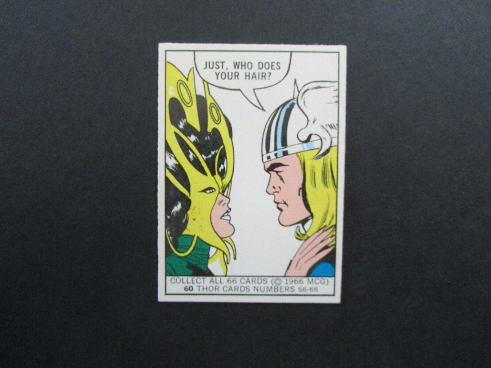 Thor #60 Prices | Marvel 1966 Super Heroes | Marvel Cards