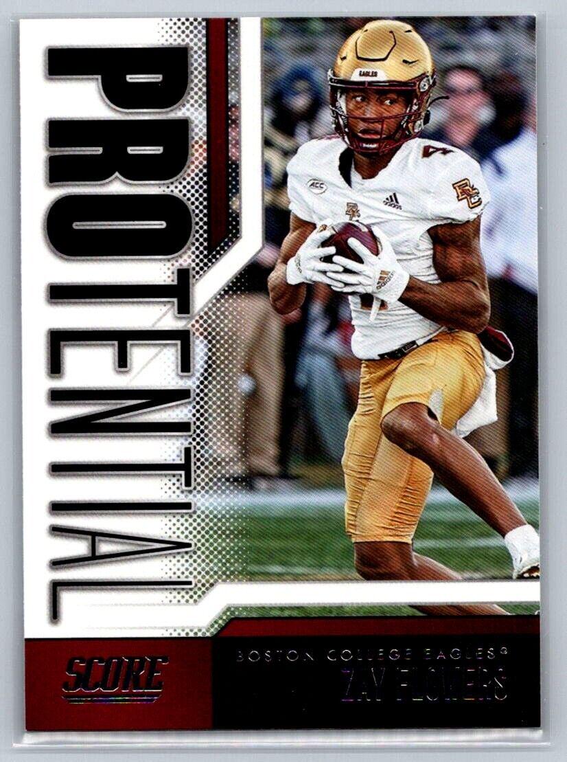 Zay Flowers #18 Prices [Rookie] | 2023 Panini Score Protential ...