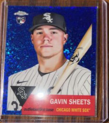 Gavin Sheets [Blue Mini-Diamond] #246 Prices | 2022 Topps Chrome ...