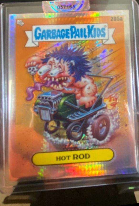 Hot ROD [Prism Refractor] #205a Prices | 2022 Garbage Pail Kids Chrome ...