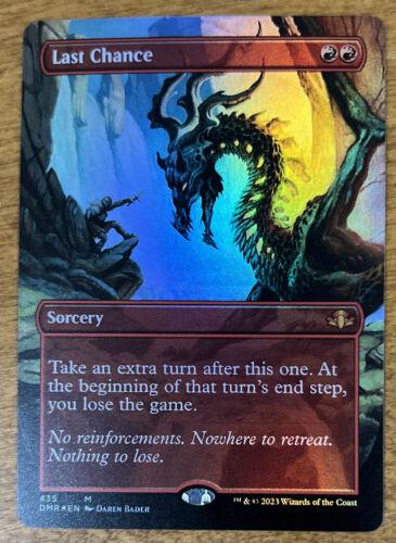 Last Chance [Borderless] #435 Prices | Magic Dominaria Remastered | Magic Cards