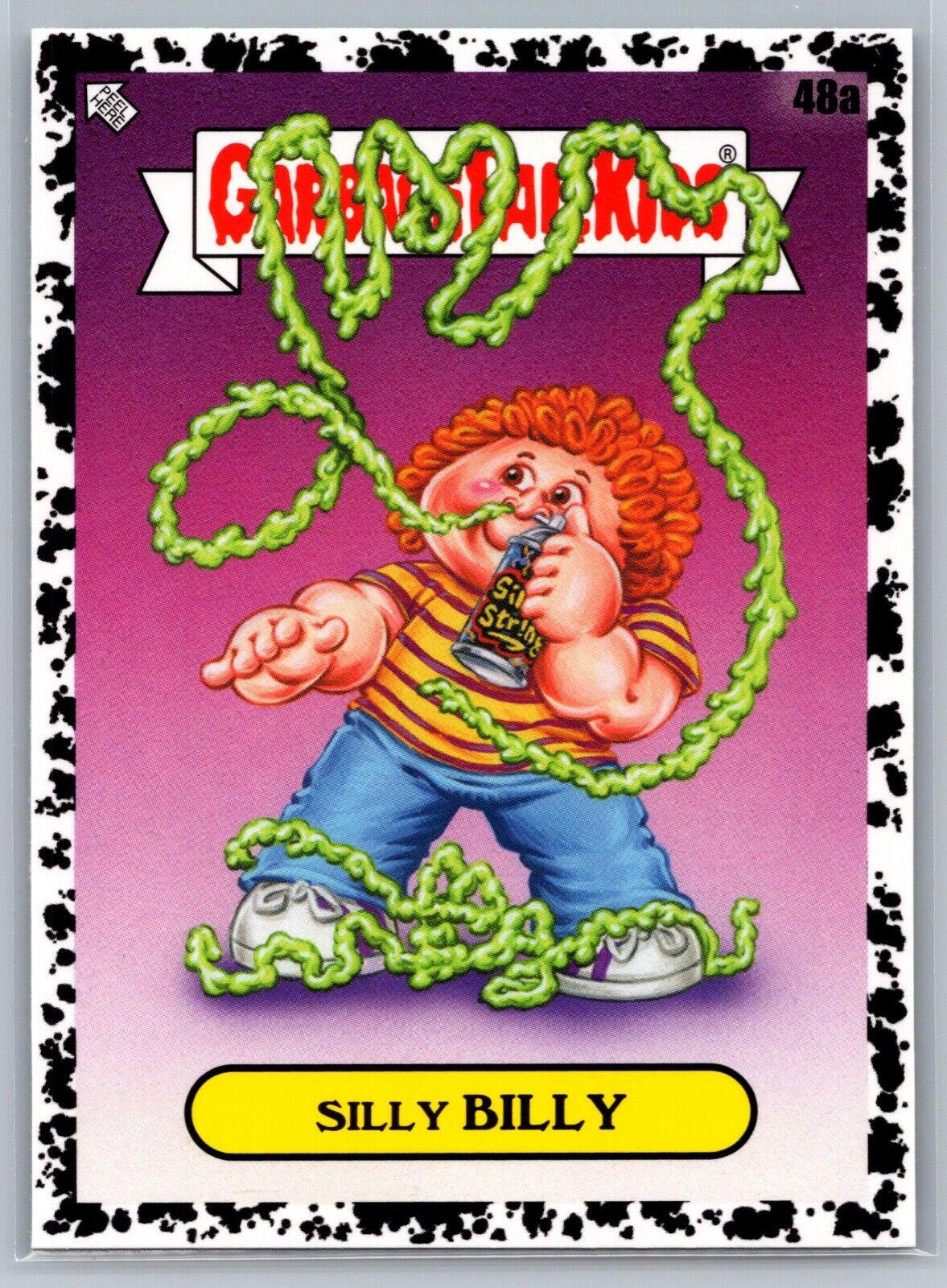 Silly Billy [Black] #48a Prices | Garbage Pail Kids at Play | GPK Cards