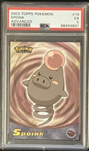 Spoink #79 Prices | Pokemon 2003 Topps Advanced | Pokemon Cards