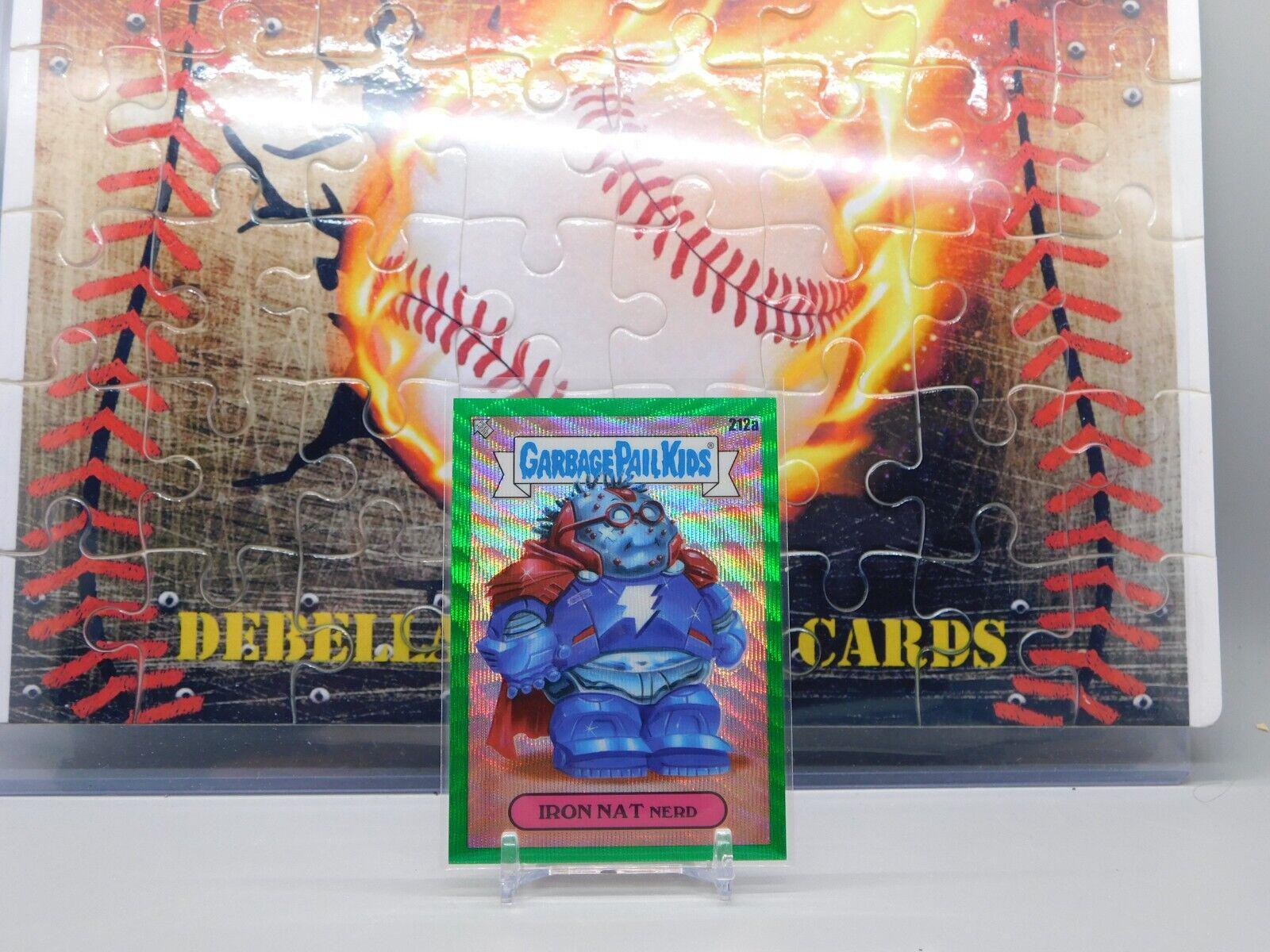 Iron NAT Nerd [Green Wave Refractor] #212a Prices | 2022 Garbage Pail ...