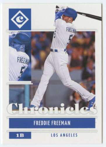 Freddie Freeman #48 Prices | 2022 Panini Chronicles | Baseball Cards