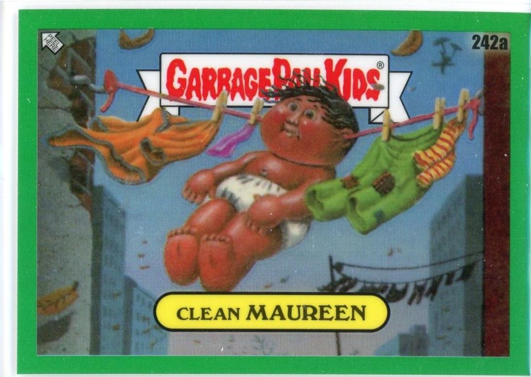 Clean MAUREEN [Green] #242a Prices | 2023 Garbage Pail Kids Chrome ...