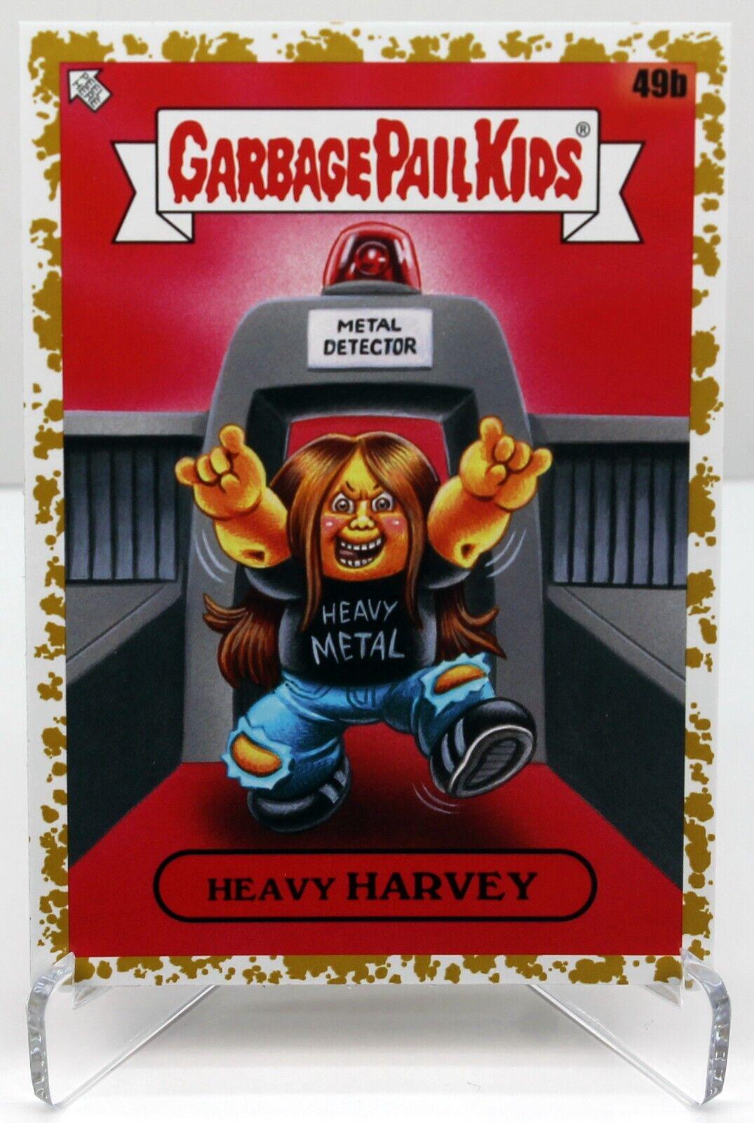 Heavy HARVEY [Gold] #49b Prices | Garbage Pail Kids Go on Vacation ...