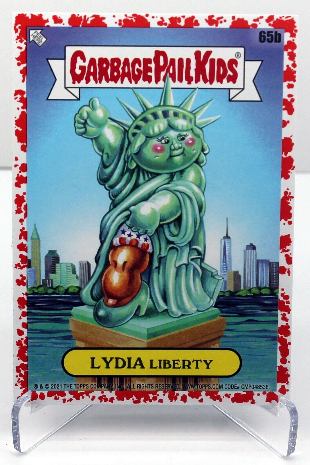 LYDIA Liberty [Red] #65b Prices | Garbage Pail Kids Go on Vacation ...