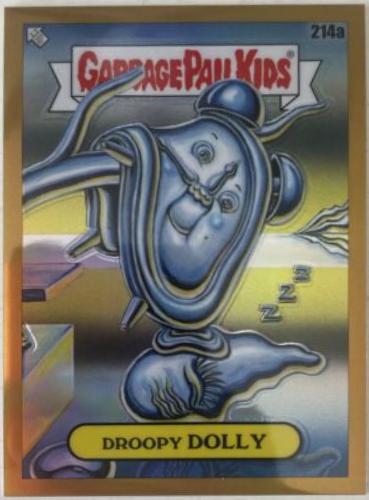 Droopy DOLLY [Gold Refractor] #214a Prices | 2022 Garbage Pail Kids ...