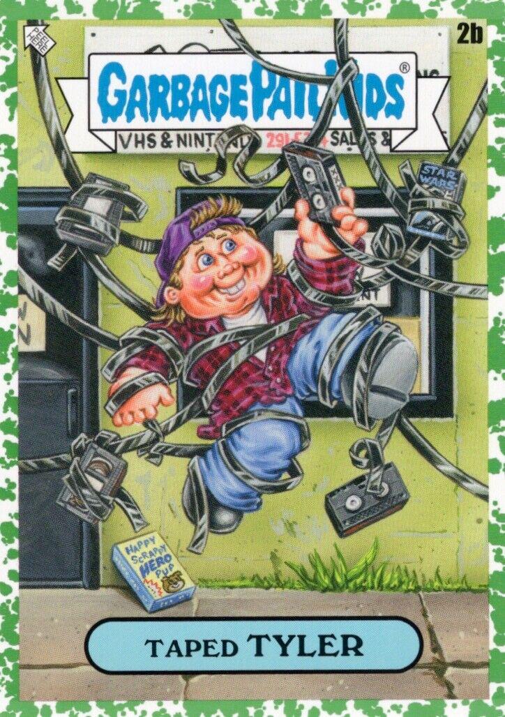 Taped TYLER [Green] #2b Prices | Garbage Pail Kids X View Askew | GPK Cards