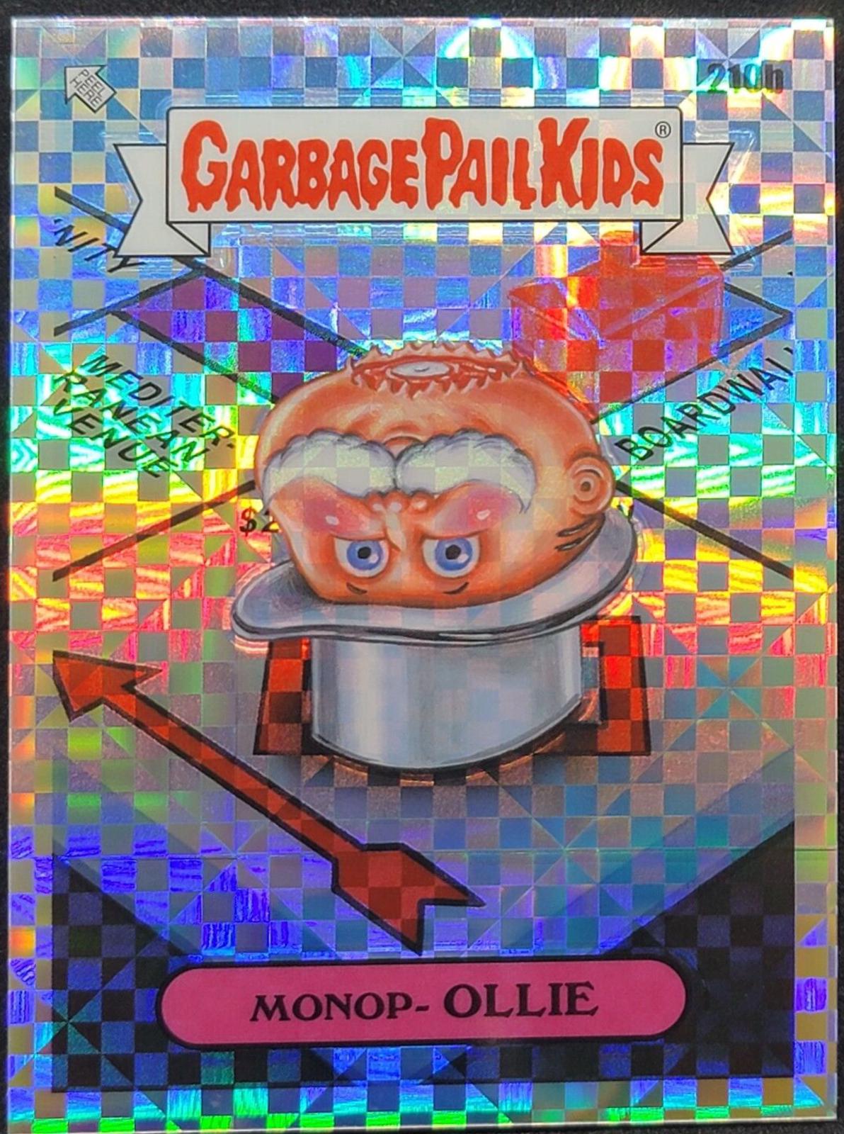 Monop-OLLIE [Xfractor] #210b Prices | 2022 Garbage Pail Kids Chrome ...
