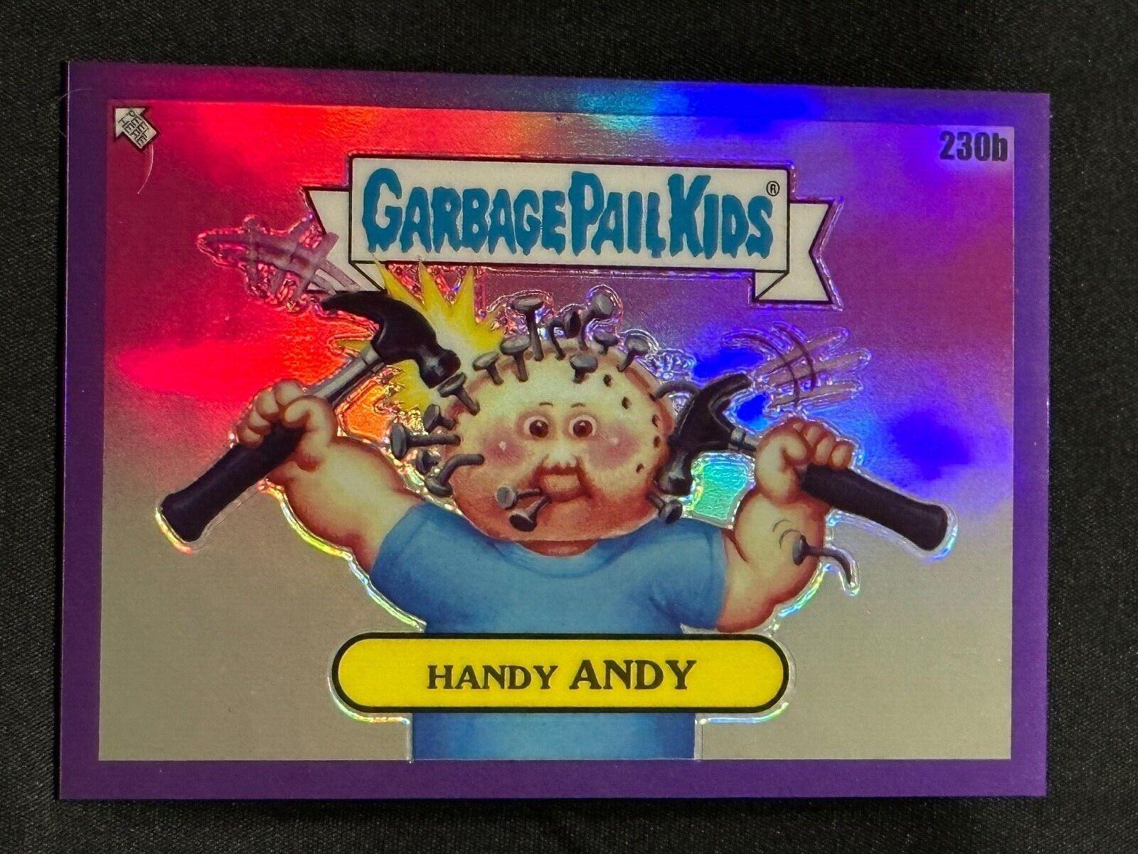 Handy ANDY [Purple] #230b Prices | 2023 Garbage Pail Kids Chrome | GPK ...